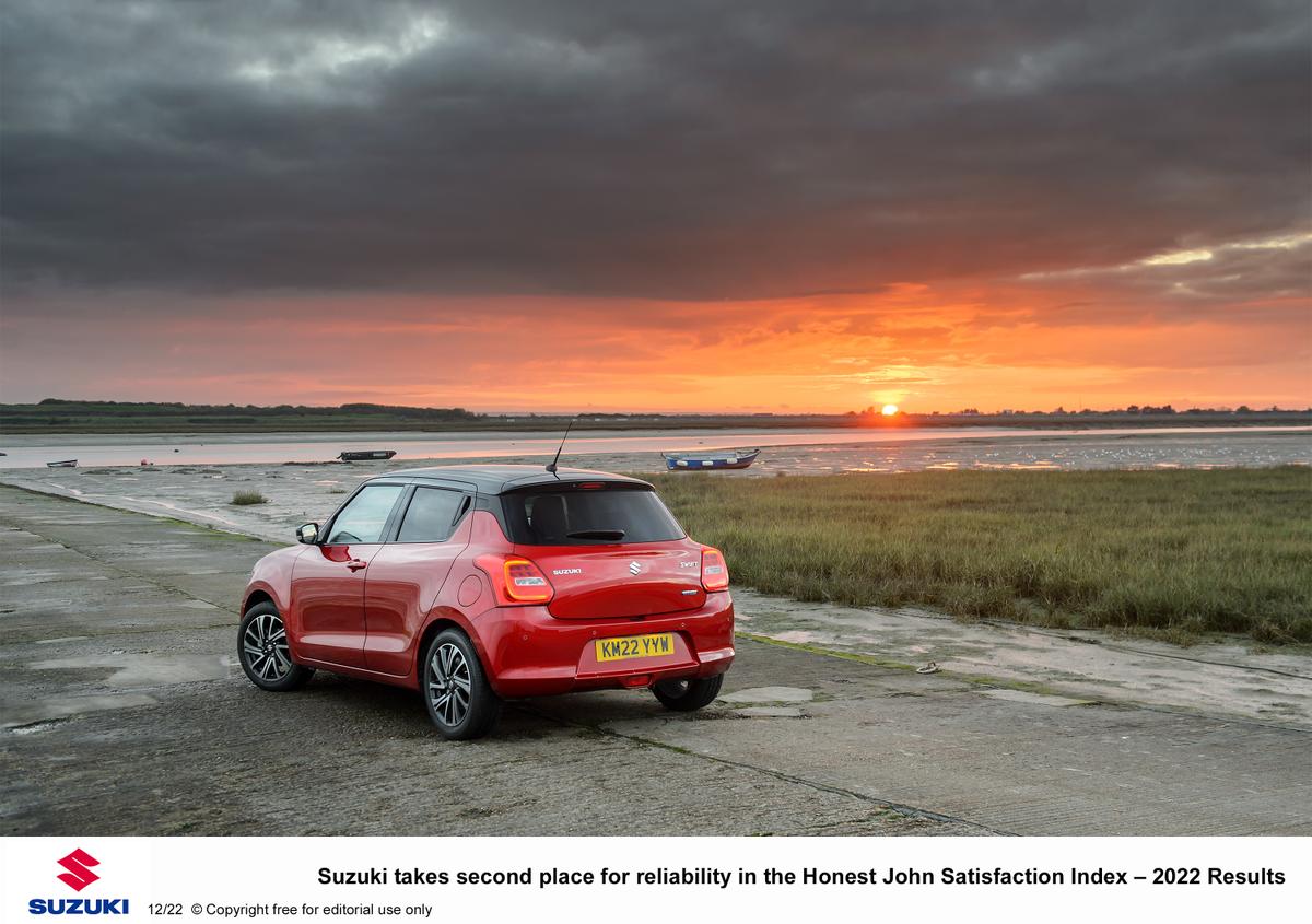 Suzuki Takes Second Place for Reliability | Canterbury | Broad Oak