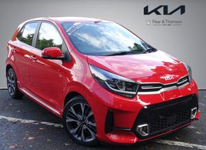 Kia Picanto 1.0 T-GDi ISG GT-LINE in Chilli Red £14,498