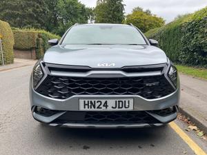 Kia Sportage 1.6 T-GDi ISG HEV GT-LINE in Lunar Silver £33,000