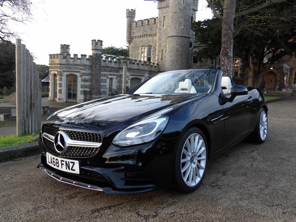 Mercedes-Benz SLC 2.0 SLC300 GPF AMG Line Convertible 2dr Petrol G ...