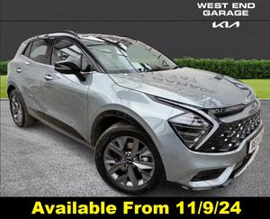 Kia Sportage 1.6 T-GDi ISG HEV GT-LINE S in Lunar Silver With Black Roof £39,995