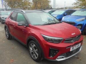 Kia Stonic 1.0 T-GDi ISG 48V GT-LINE S in Blaze Red with Black Roof £16,995