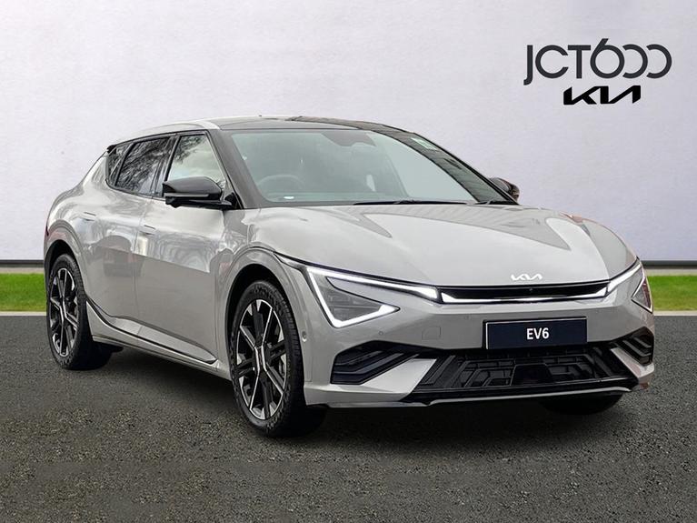 ~ Kia Ev6 GT LINE S 84.0kWh 320BHP awd £55,500 10 miles WOLF GREY | JCT600
