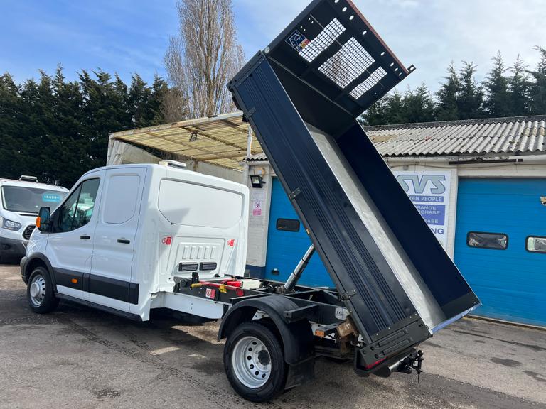Used 2017 Ford TRANSIT 4.7 Tonne Tipper, Utility Cab Alloy Body 470 L3 ...