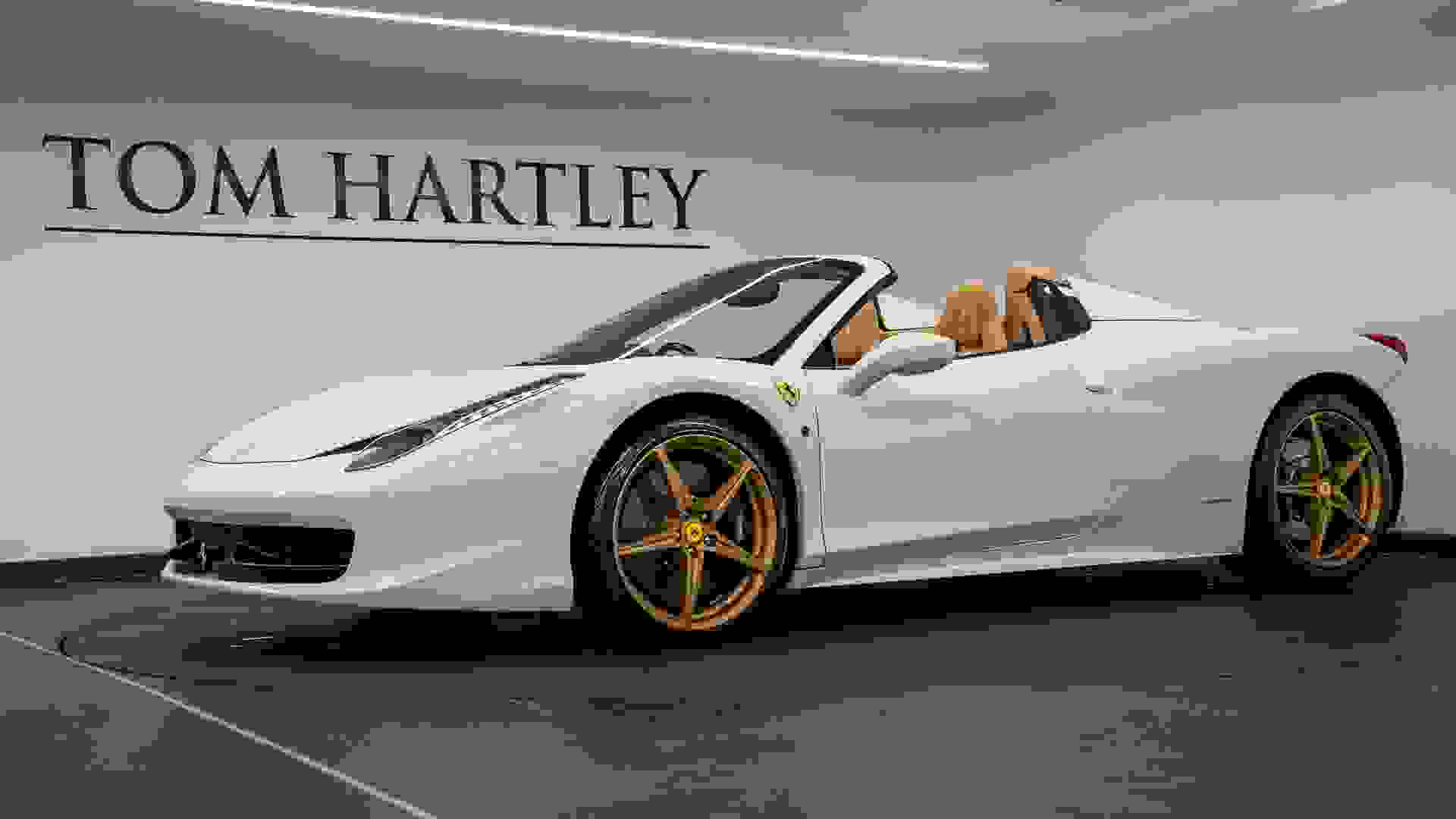 Used 2014 Ferrari 458 Spider £169,950 13,000 miles Bianco Avus | Tom ...