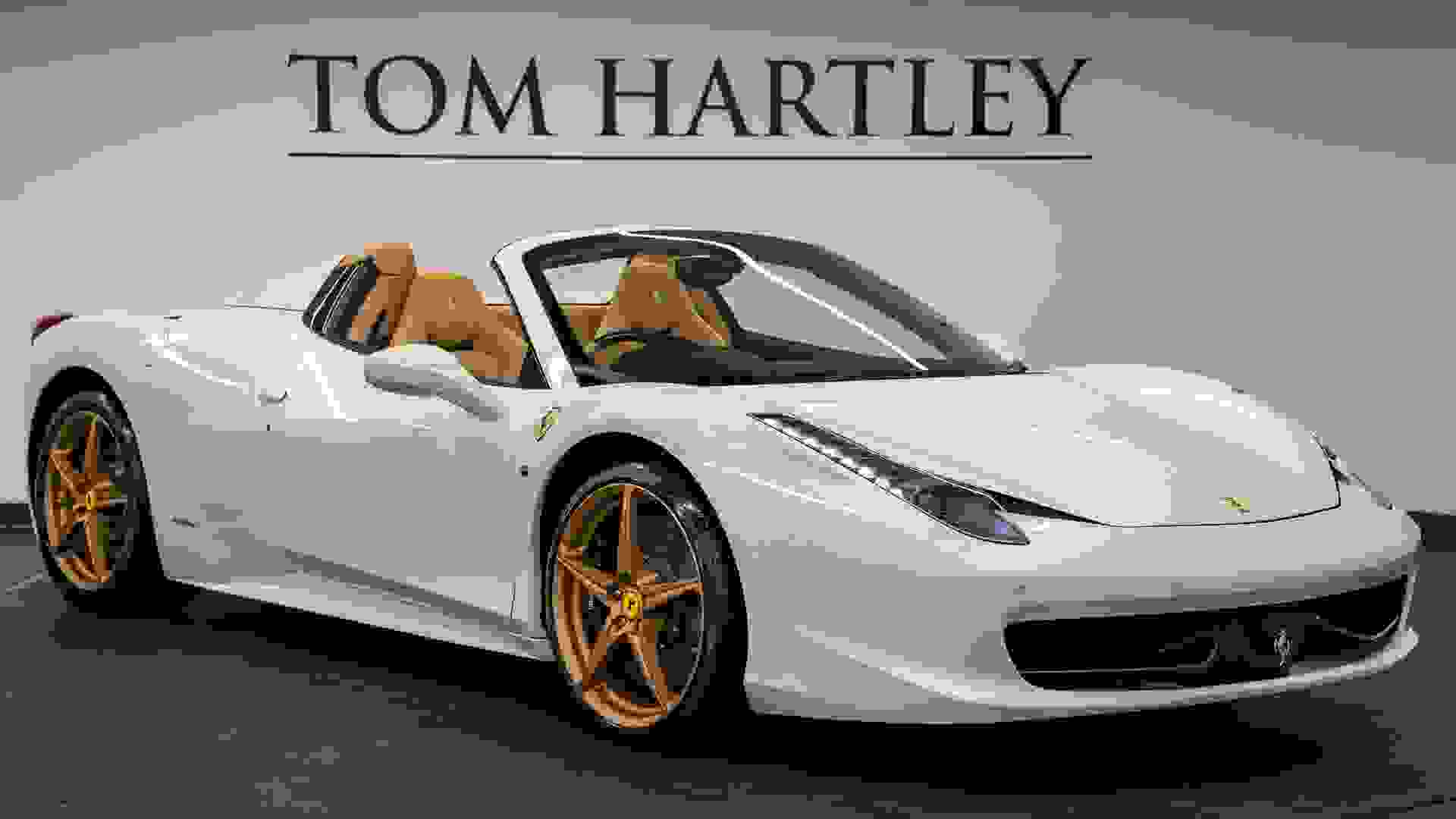 Used 2014 Ferrari 458 Spider £POA 13,000 miles Bianco Avus | Tom Hartley