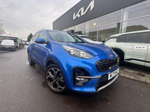 Kia Sportage 1.6 CRDi ISG 48V GT-LINE in Blue Flame £25,894