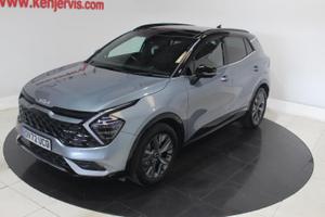 Kia Sportage 1.6 T-GDi ISG HEV GT-LINE S in Lunar Silver With Black Roof £33,995