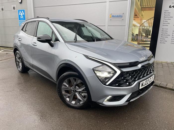 Kia Sportage 1.6 T-GDi ISG HEV GT-LINE in Lunar Silver £30,494