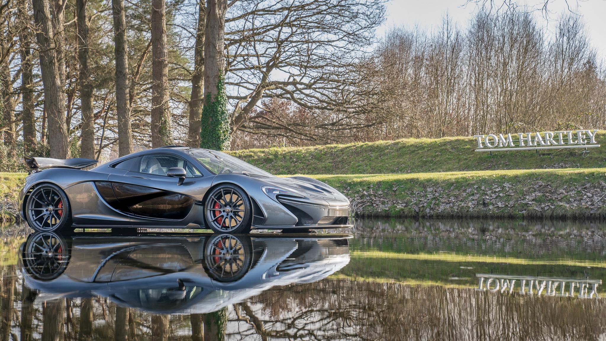 This car dealership park their cars in a pond for the Auto Trader ...