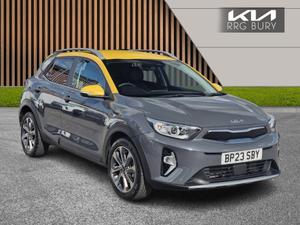 Kia Stonic 1.0 T-GDi ISG QUANTUM in Storm Grey With Yellow Roof £16,995
