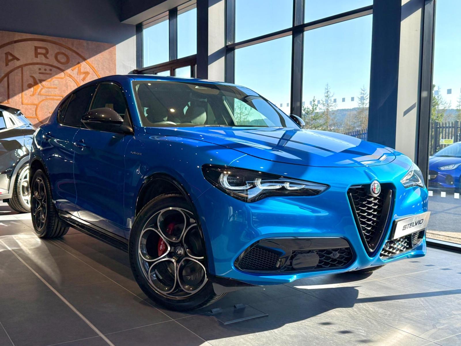 Used ~ Alfa Romeo Stelvio Blue £50,500 | FRF Alfa Romeo Swansea - New