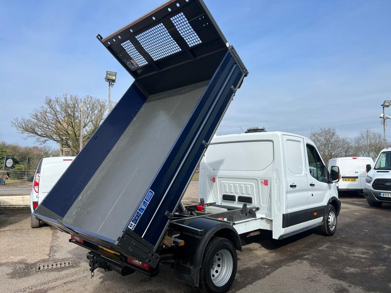 Used 2017 Ford TRANSIT 4.7 Tonne Tipper, Utility Cab Alloy Body 470 L3 ...