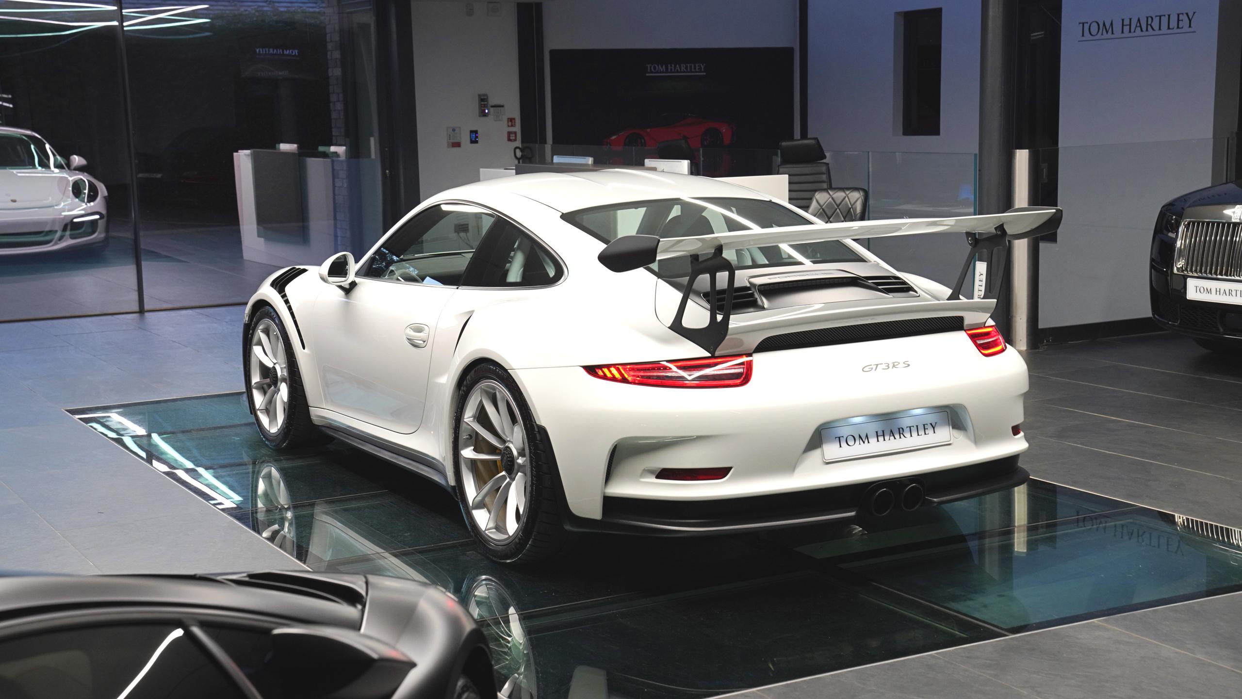 Used 2016 Porsche 911 GT3 RS Clubsport £164,950 3,500 miles White | Tom ...