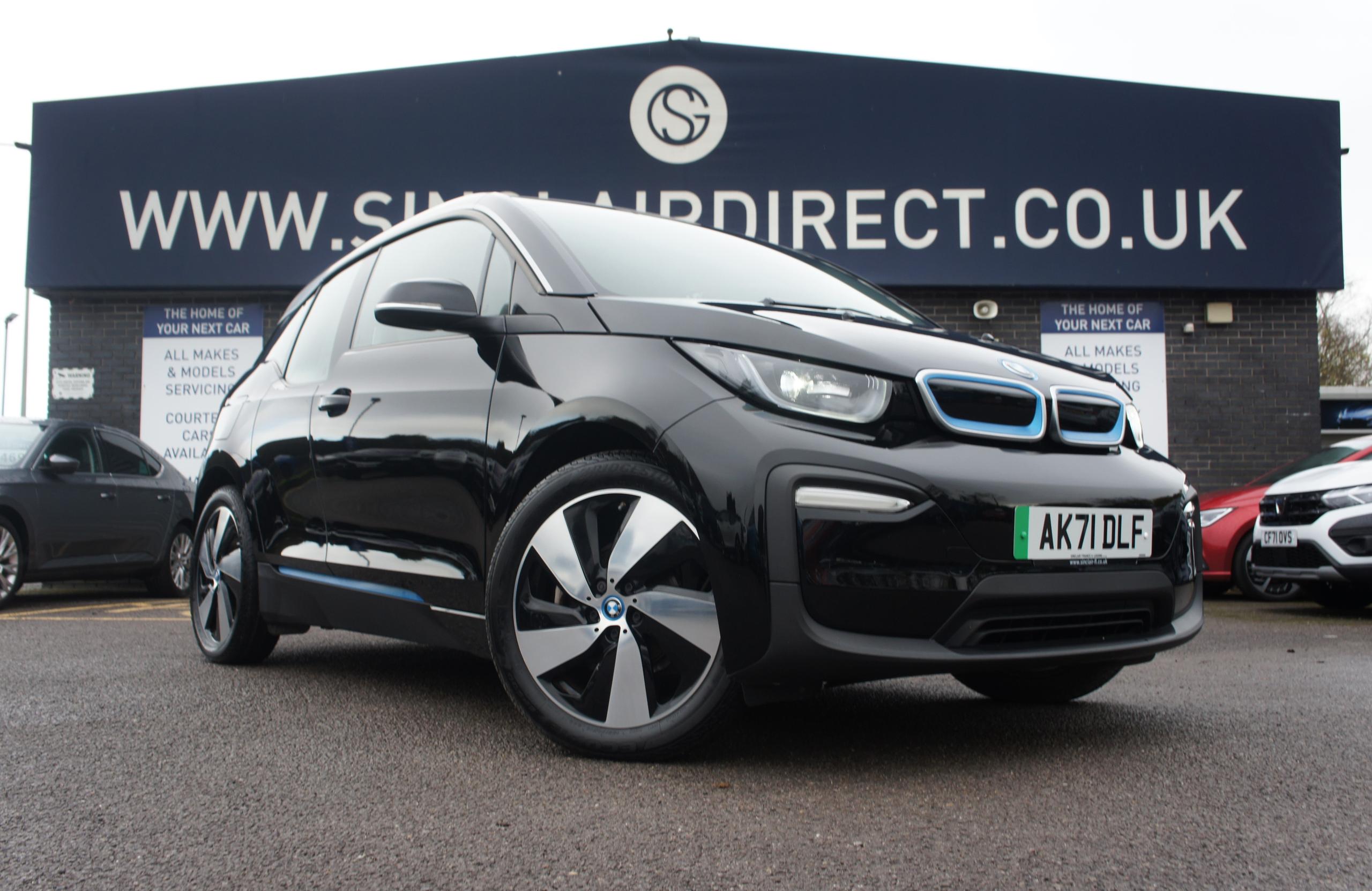 Used 2021 BMW i3 42.2kWh Hatchback 5dr Electric Auto 13 995 35 076 miles Black SinclairGroup