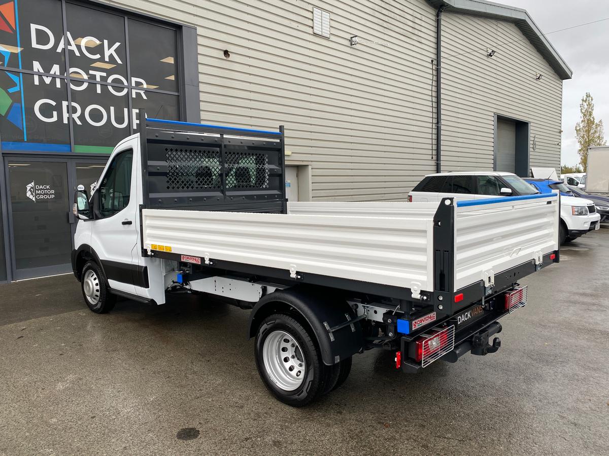 2025 Ford 75 Reg, Transit L2 Steel Tipper, Air Con, DRW, Tow Bar 3 Way ...