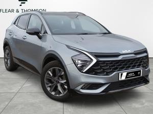 Kia Sportage 1.6 T-GDi ISG HEV GT-LINE S in Lunar Silver With Black Roof £25,499