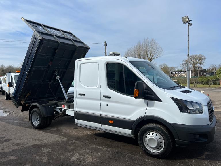 Used 2017 Ford TRANSIT 4.7 Tonne Tipper, Utility Cab Alloy Body 470 L3 ...