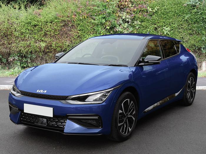 Kia EV6 77.4 kWh GT-LINE in Yacht Blue £33,150