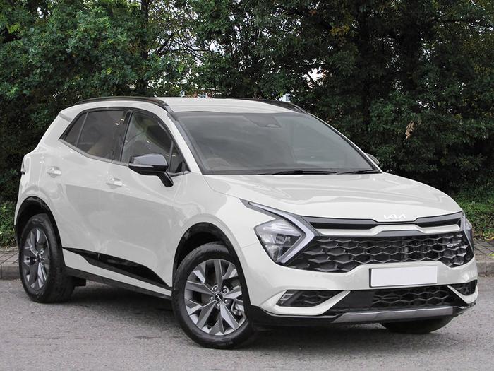 Kia Sportage 1.6 T-GDi ISG HEV GT-LINE in Fusion White £31,290