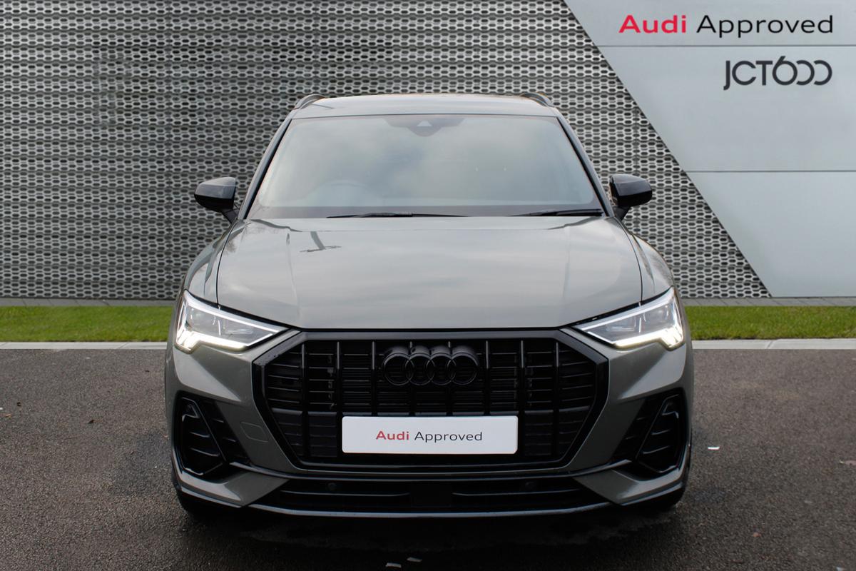 2024 AUDI Q3 Sportback Black Edition 35TFSI 150PS S Tronic £38,696 4,000 miles Chronos Grey | JCT600