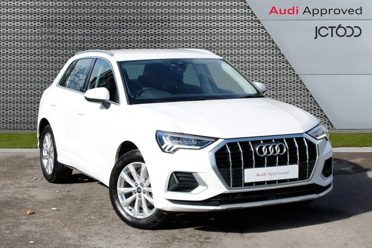 2022 AUDI Q3 Sport 35TFSI 150PS £23,737 17,720 miles Ibis White | JCT600