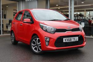 Kia Picanto 1.25 MPi 3 in Chilli Red £9,995
