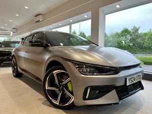 Kia EV6 77.4 kWh GT in Steel Matte Grey £51,995