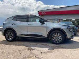Kia Sportage 1.6 T-GDi ISG HEV GT-LINE S in Lunar Silver With Black Roof £37,700