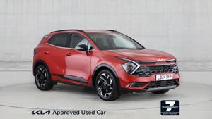 Kia Sportage 1.6 T-GDi ISG GT-LINE in Infra Red £24,670