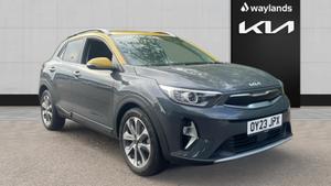 Kia Stonic 1.0 T-GDi ISG QUANTUM in Storm Grey With Yellow Roof £15,795