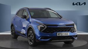 Kia Sportage 1.6 T-GDi ISG PHEV GT-LINE in Blue Flame £25,995