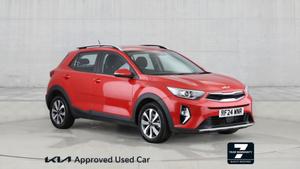 Kia Stonic 1.0 T-GDi ISG 2 in Blaze Red £17,998