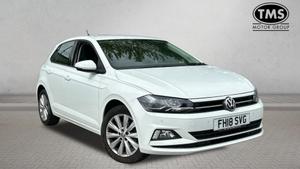 Volkswagen Polo 1.0 TSI SEL Hatchback 5dr Petrol DSG Euro 6 in White £ ...