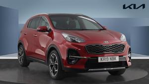 Kia Sportage 1.6 CRDi GT-LINE S in Infra Red £17,495
