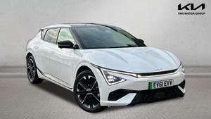 Kia EV6 84 kWh GT-LINE S in White Pearl £44,995