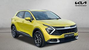 Kia Sportage 1.6 T-GDi ISG HEV 3 in Splash Lemon £28,490