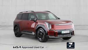 Kia EV9 99.8 kWh GT-LINE S in Aurora Red £65,693