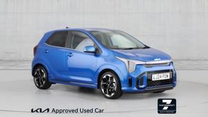 Kia Picanto 1.0 MT GT-LINE in Azure Blue £16,495
