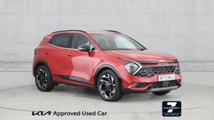 Kia Sportage 1.6 T-GDi ISG GT-LINE in Infra Red £27,495