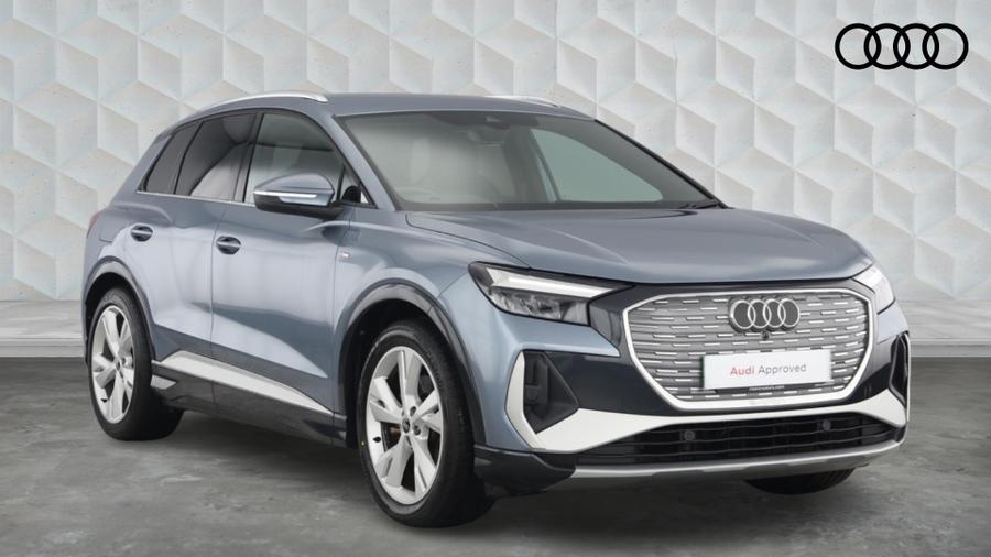 Used 2021 Audi Q4 E-Tron Q4 S line 35 e-tron 12500 kW £23,000 15,345 ...