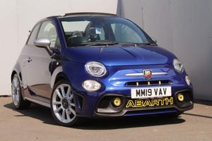 Abarth 595C 1.4 T-Jet Turismo 70th Cabrio Euro 6 2dr in Poison Blue £11,295