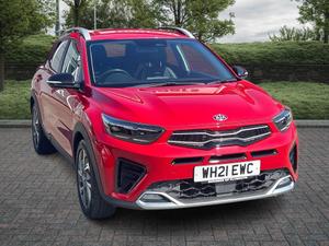 Kia Stonic 1.0 T-GDi ISG 48V GT-LINE in Blaze Red £18,022