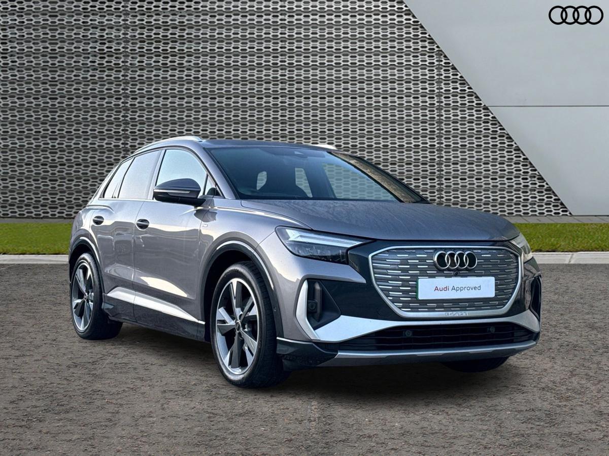 Used 2022 Audi Q4 Q4 S line 35 e-tron 12500 kW £27,495 25,134 miles ...