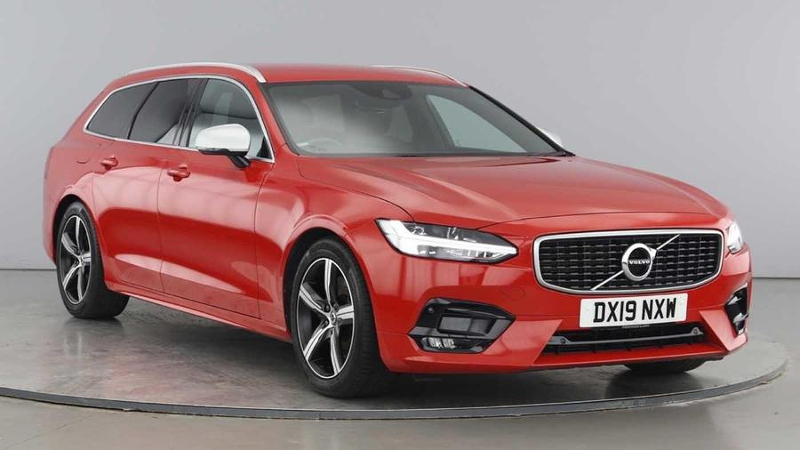 Used ~ Volvo V90 T4 R-Design Auto £21,495 44,423 miles Red | Mon Motors