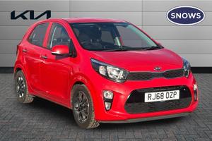 Kia Picanto 1.25 MPi 3 in Chilli Red £8,295