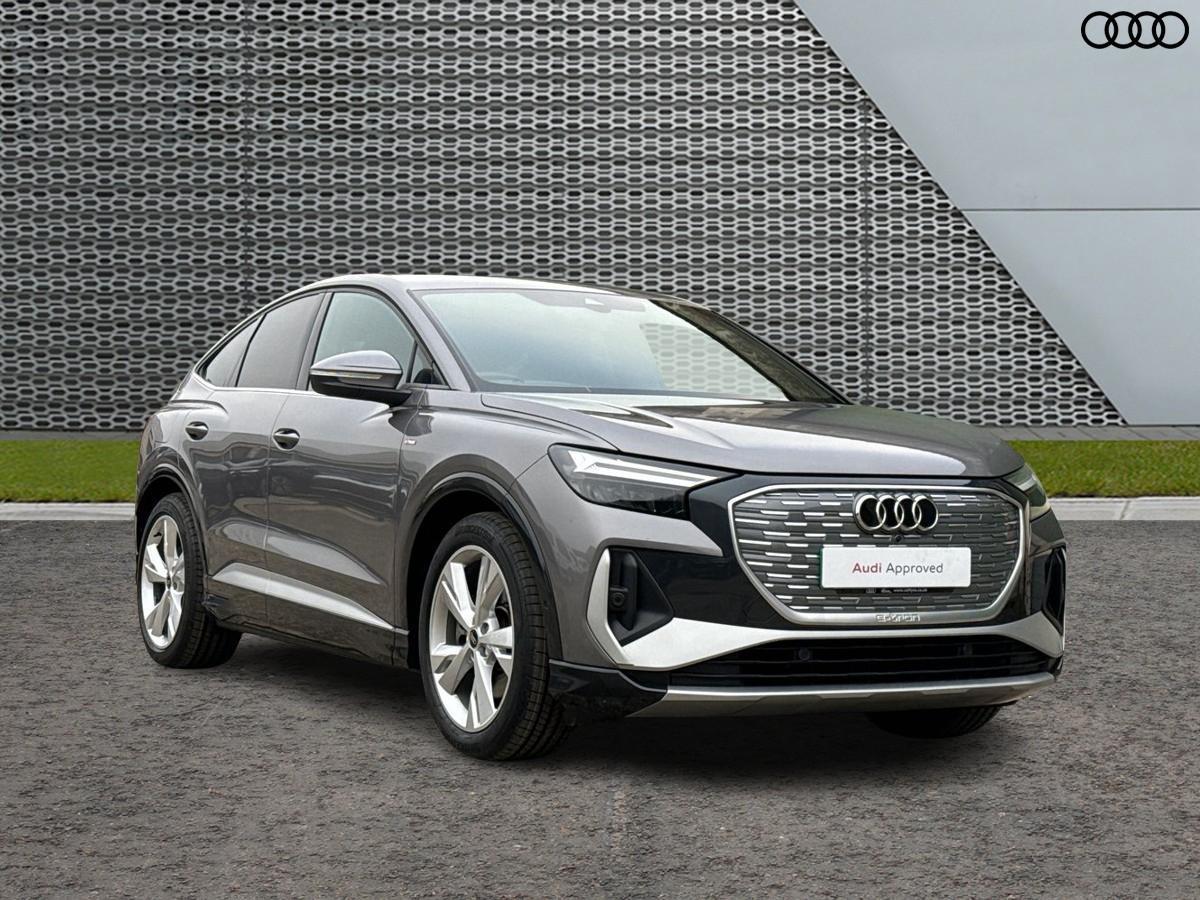 Used 2022 Audi Q4 E-Tron Q4 Sportback S line 40 e-tron 15000 kW £30,990 ...