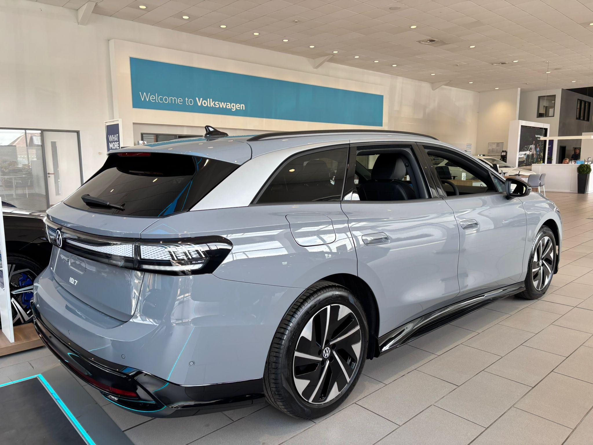 2025 Volkswagen ID.7 - Moonstone Grey - £39,500 | Volkswagen Gloucester
