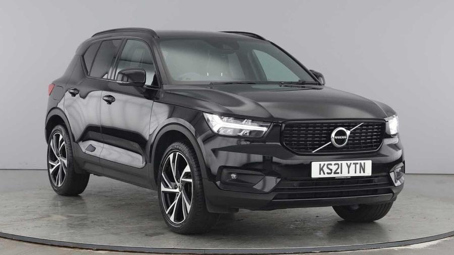 Used 2021 Volvo XC40 R-Design Pro T3 manual £23,995 32,994 miles Black ...