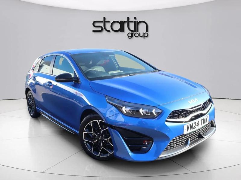 Used 2024 Kia Ceed 1.5 T-GDi MT GT-LINE £20,450 7,174 miles Blue Flame ...